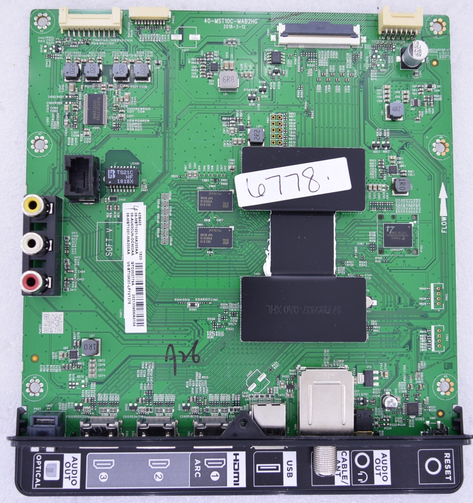 TCL 49s405 40-mst10c-mab2hg Main Board Replacement Tested OEM for sale ...