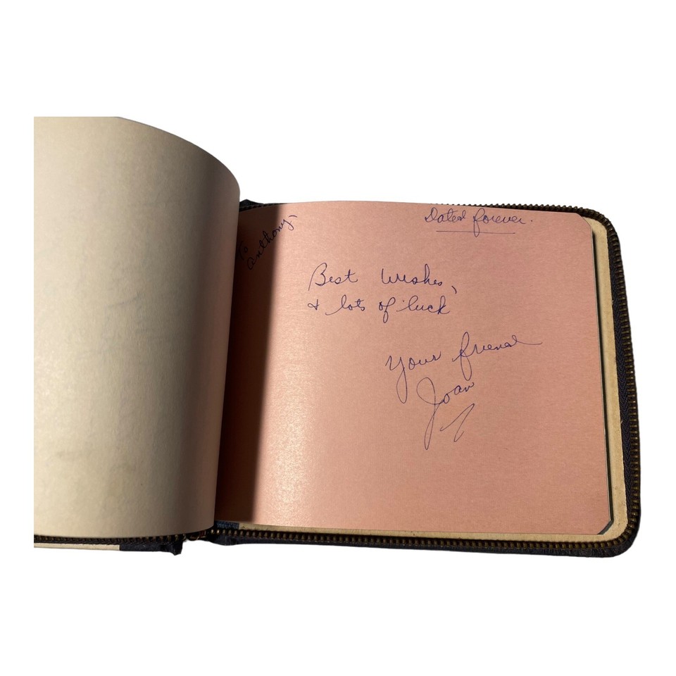 1952 William W Niles JHS School Autograph Book Middle Jr High Bronx New ...