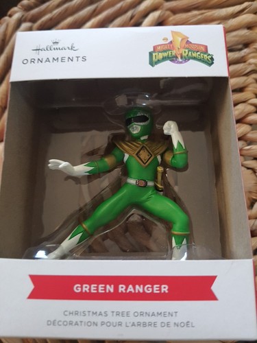 Hallmark Green Power Ranger Tommy Oliver Christmas Ornament New 2024 | eBay