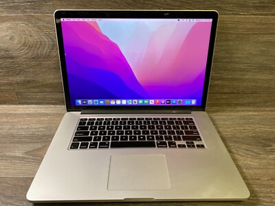 Apple MacBook Pro 15.4" Retina A1398 Intel i7-4770HQ 2.20GHz 16GB 256GB ...