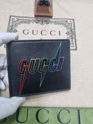 {Genuine} Gucci Bifold Wallet Authenticity Inspectable Condition A+ ...
