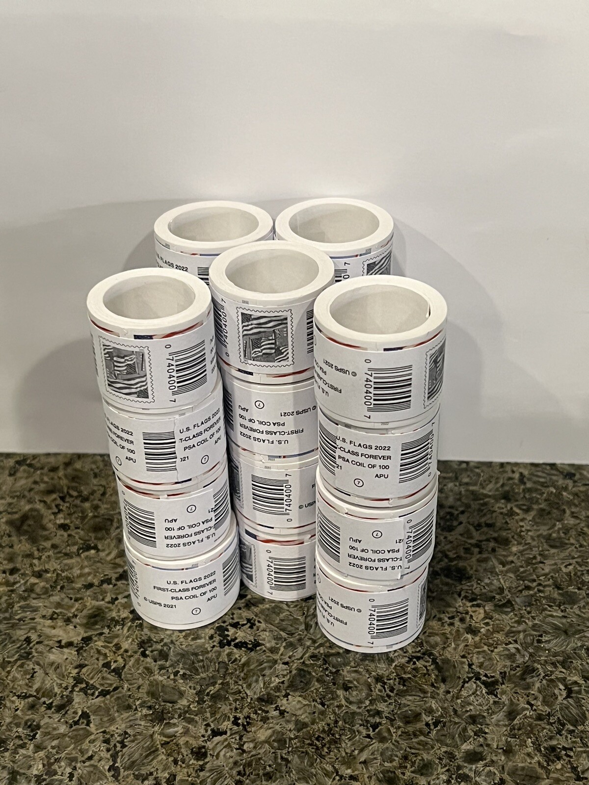 20 Rolls of 100 2022 USPS Authentic Never Used Forever Stamps - 2000 ...