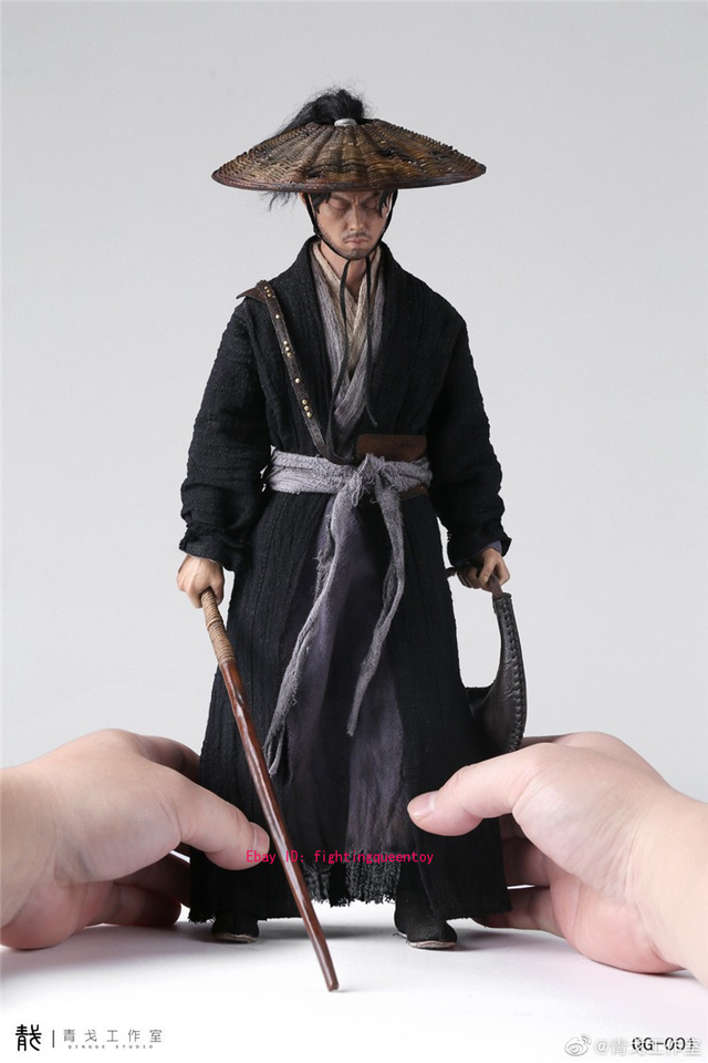 QINGGE STUDIO QG-001 Blind Warrior 1/6 Action Figure Model INSTOCK | eBay