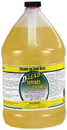D-Lead® Surface Cleaner Concentrate (1 CASE OF 4) 1-Gallon Container ...