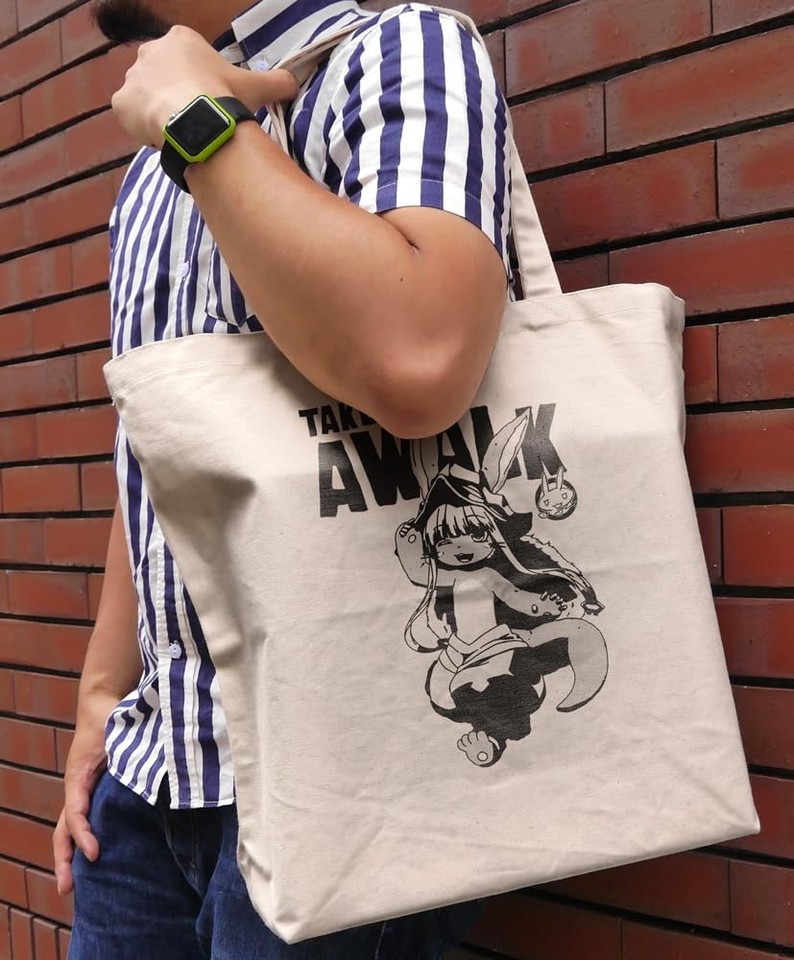 Made in Abyss: The Golden City Nanachi Wakuwaku Large Tote 40×48cm ...