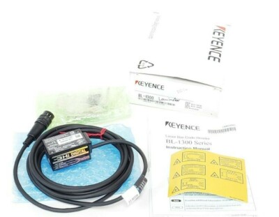 NIB KEYENCE BL-1300 BARCODE READER LASER SINGLE SCAN BL1300 | eBay