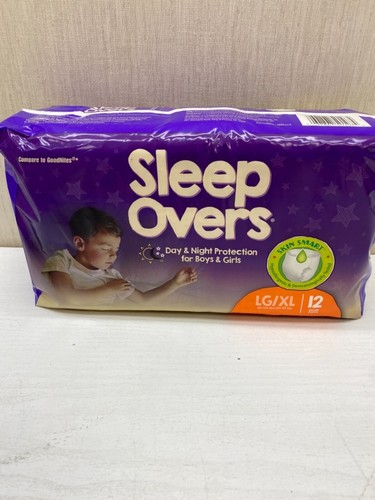 Sleep Overs By Cuties Pull Up Underwear Large/X Large 60-125 Lbs 48 ...