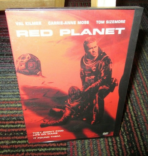 RED PLANET DVD MOVIE, VAL KILMER, CARRIE-ANNE MOSS, TOM SIZEMORE ...