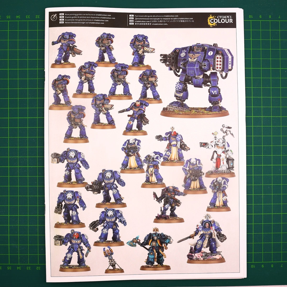 Warhammer 40k Space Marine Figures
