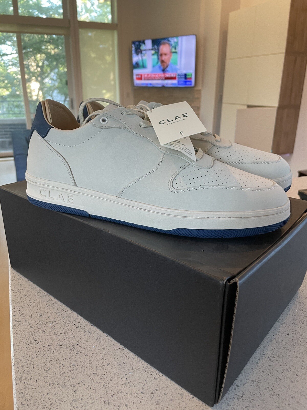 CLAE Malone Leather Court Sneakers | eBay