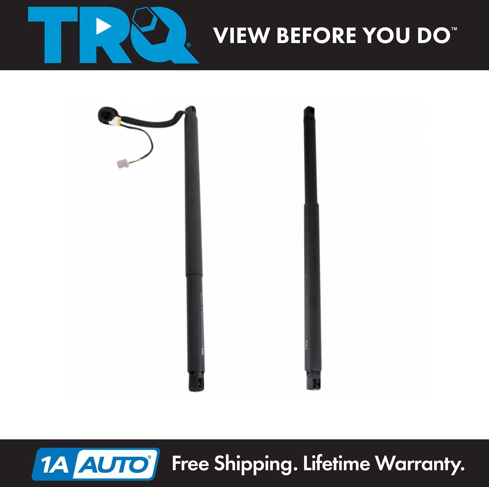 TRQ Power Lift Gate Actuator Shock Set 2 For 15-20 Escalade Yukon Tahoe ...