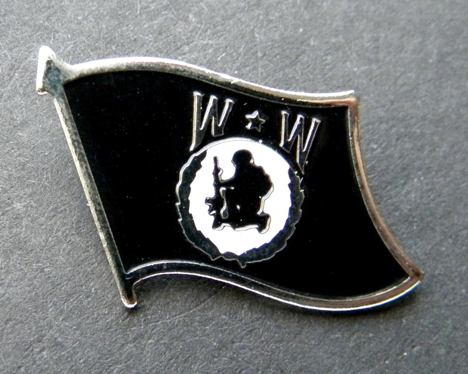 WOUNDED WARRIOR USA FLAG LAPEL PIN BADGE 1 inch | eBay