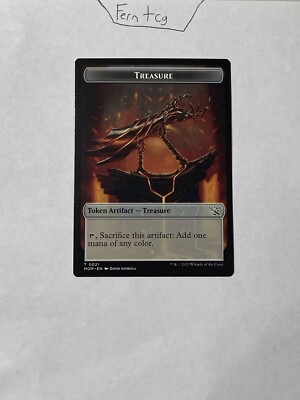 Magic Treasure Token 0021 NM March of the Machine Ships Same Day! | eBay