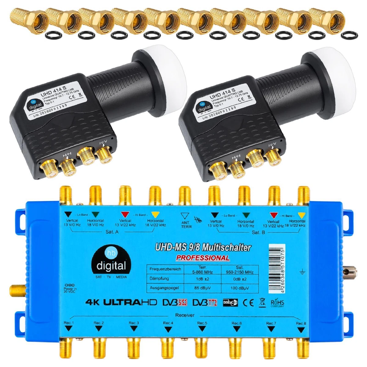 Abzeichen mütterlicherseits Neugierde multi lnb sat kurz behindert ...
