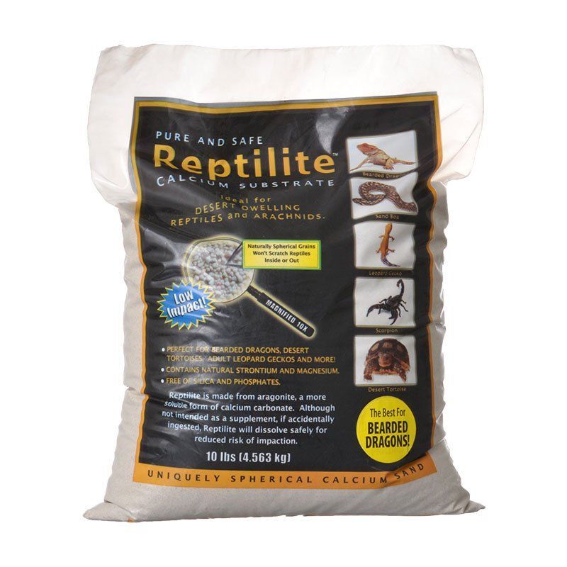 Blue Iguana Reptilite Calcium Substrate for Reptiles - Natural White ...