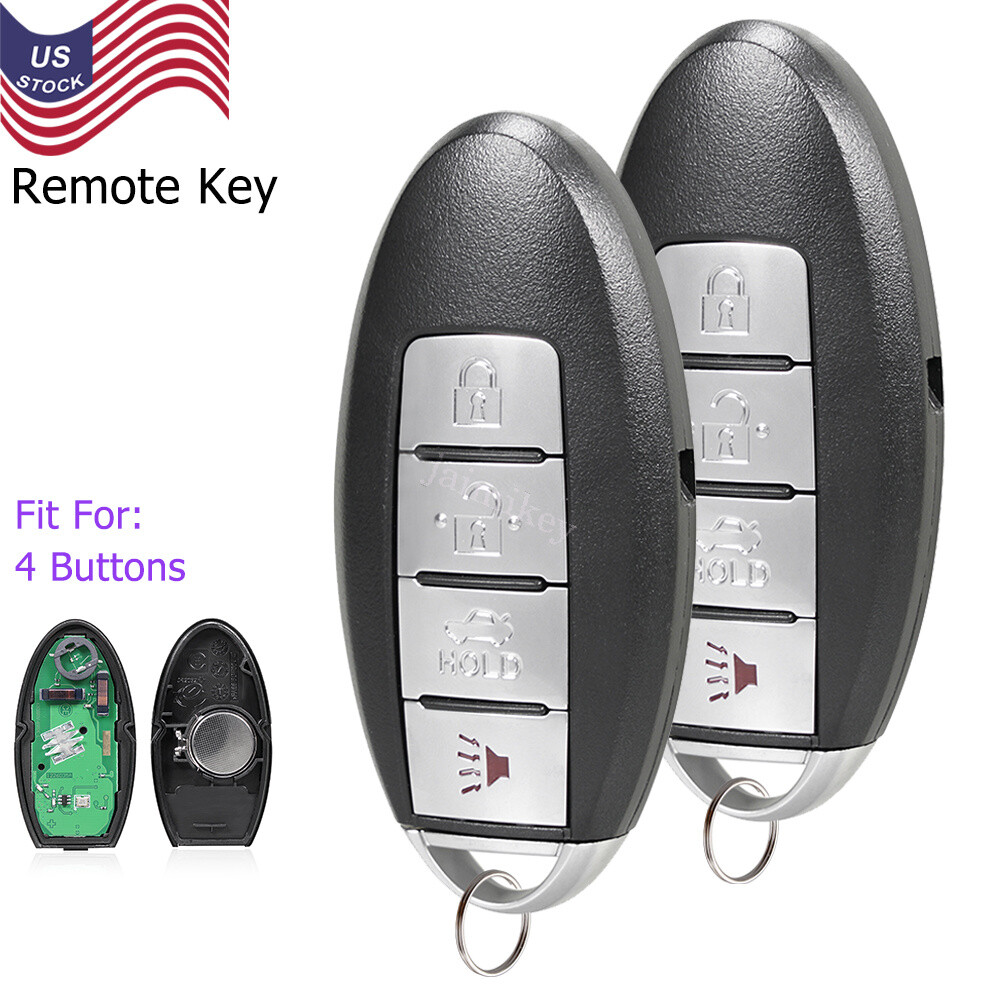 2 For 2008 2009 2010 2011 2012 2013 Infiniti G37 Smart Prox Remote 4b ...