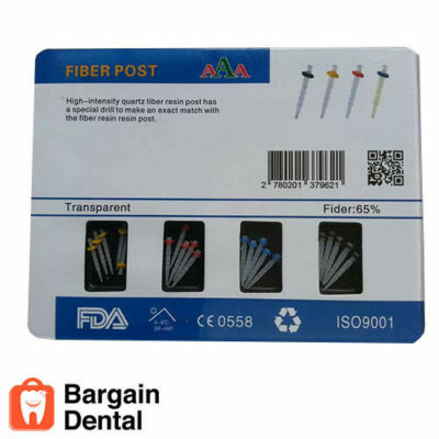 AAA Dental Oral Teeth High Intensity Fiber Resin Assorted Post & Drills ...