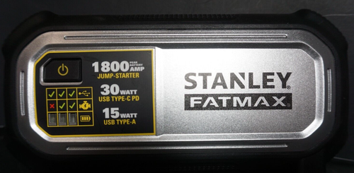 (RI4) Stanley FATMAX LJ18F 1800 Amp Lithium Jump Starter | eBay