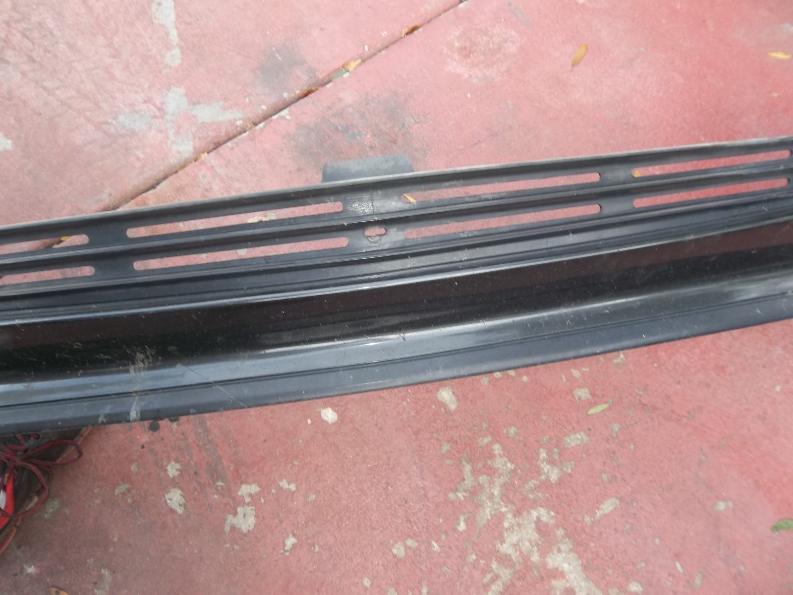 86-89 Mercedes 560 SL lower front VALANCE SPOILER RARE grey 1077900288 ...