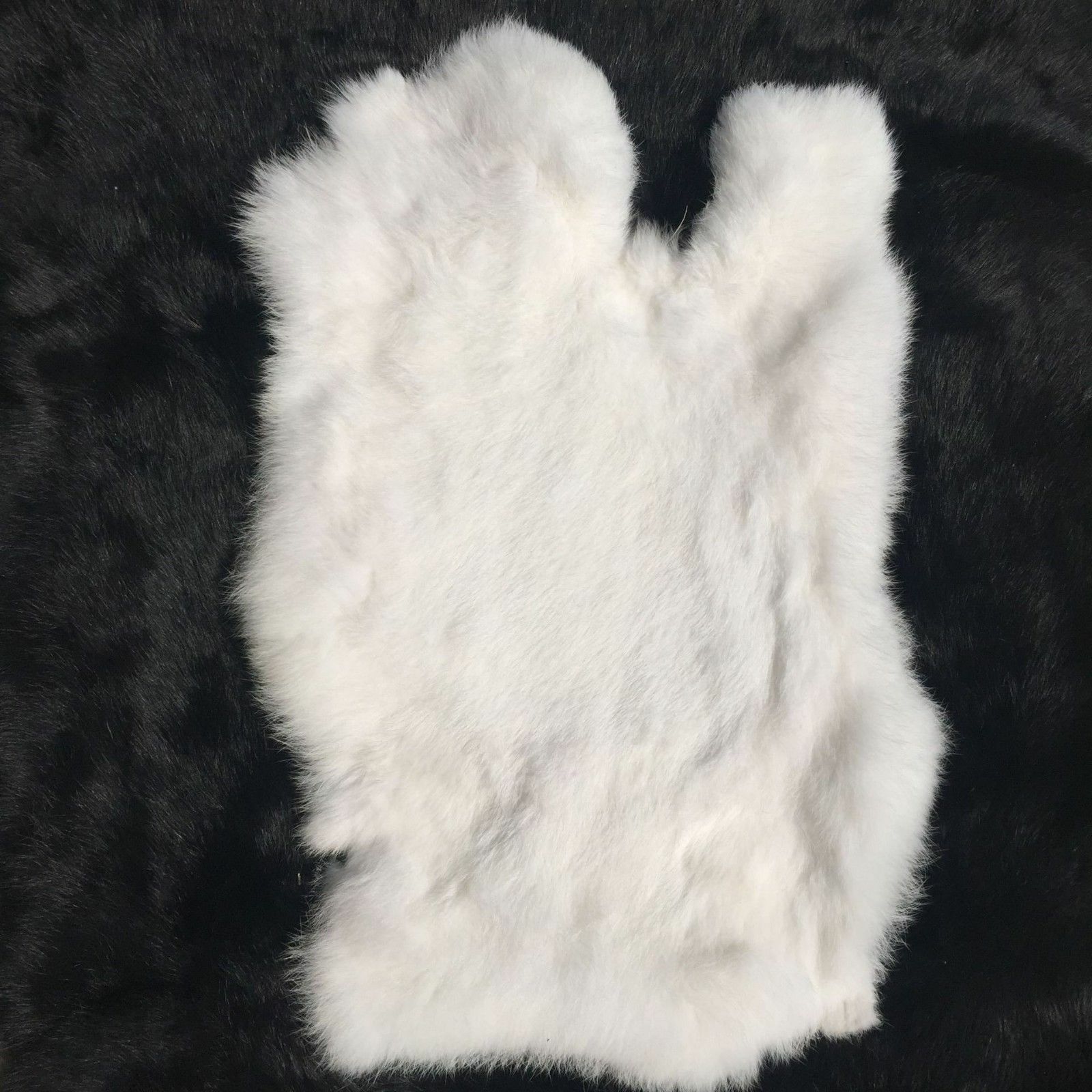 Rabbit Fur Pelt Natural Assorted Earth Tones Fur Skin Tanned Hides 9 ...