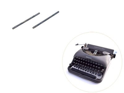 Front Feed Roller Rods for Remington Portable Typewriter Original Vtg ...