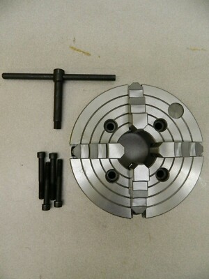 Gibraltar 4 Jaws 10" Diam Independent Manual Lathe Chuck 93221109 | eBay