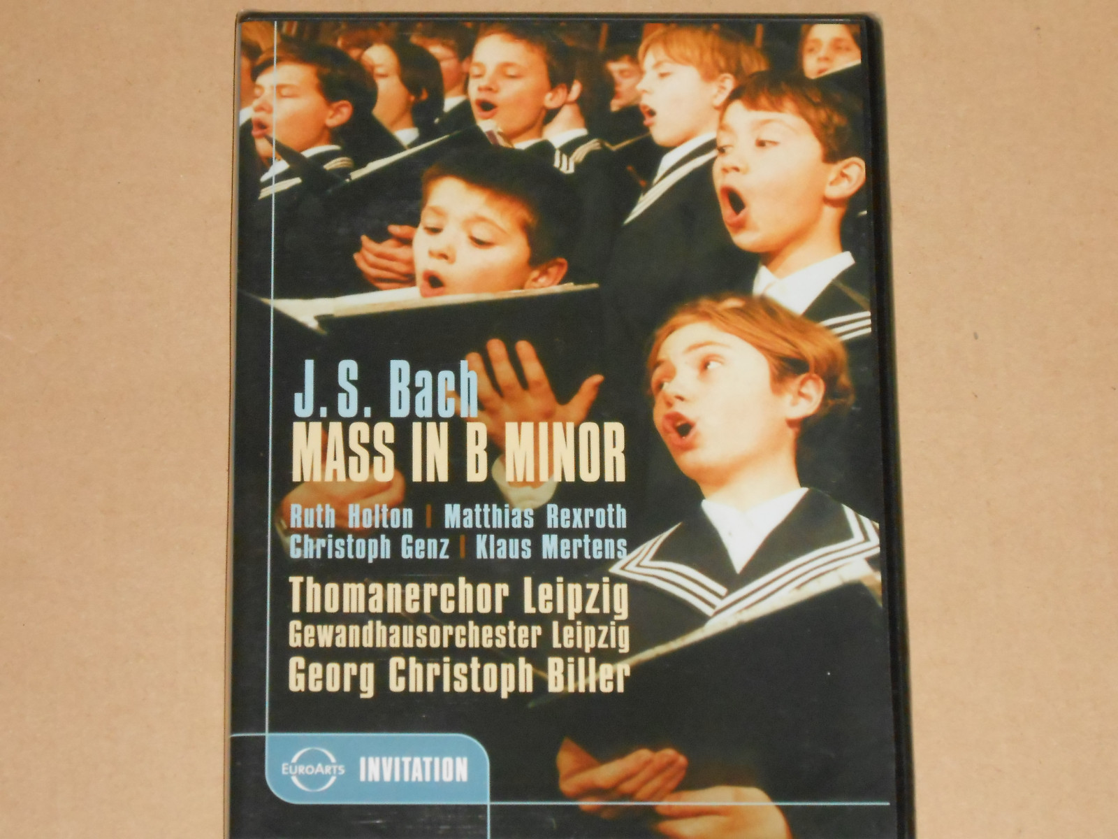 Ruth Holton, Matthias Rexroth, Bach -Mass In B Minor- DVD mint | eBay