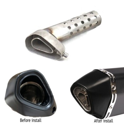 Front Angled DB Killer Silencer Motorcycle Insert Baffle Exhaust ...