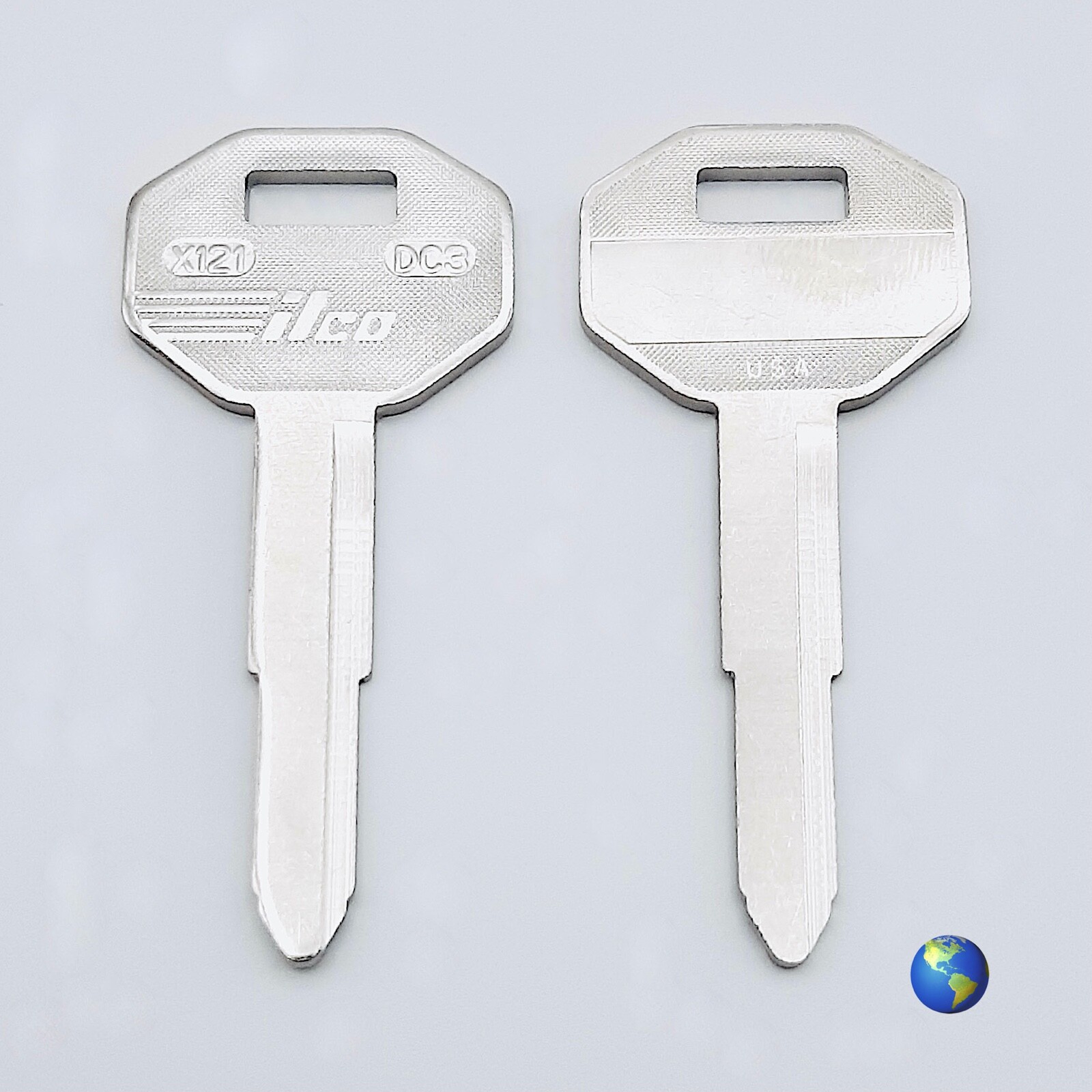 DC3 Key Blanks for Dodge, Heli, Mitsubishi, Plymouth, SAKAI, and others ...