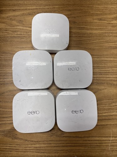 LOT 5 - EERO Pro 6E S010001 Mesh Wifi Router | eBay