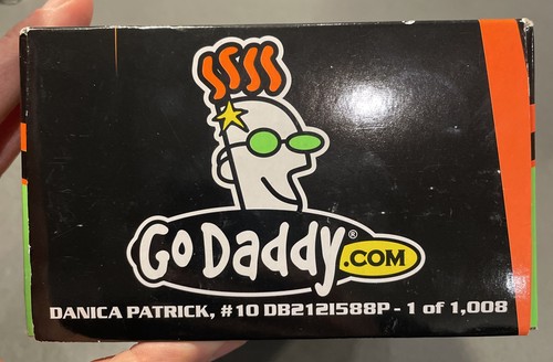 #10 Danica Patrick AUTOGRAPHED Godaddy.com Prelude Dirt Late Model 1/24 ...