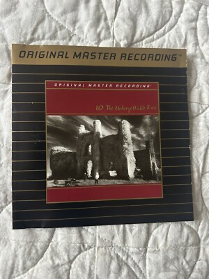 U2 The Unforgettable Fire CD MFSL ULTRADISK II 24 KT Gold Plated M- | eBay