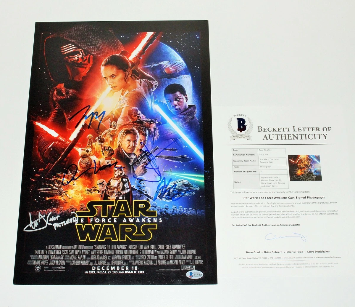 Authentic Signed Movie Posters