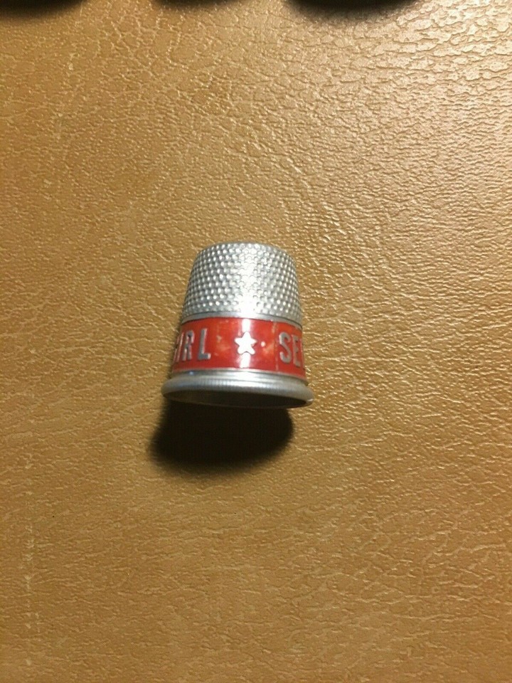 Vintage Flour thimble Lot With Rare Red Banded Thimble | eBay