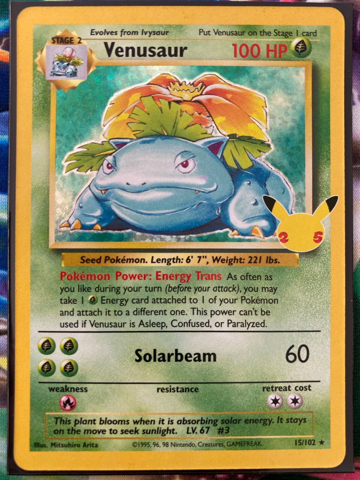 Original Venusaur Card