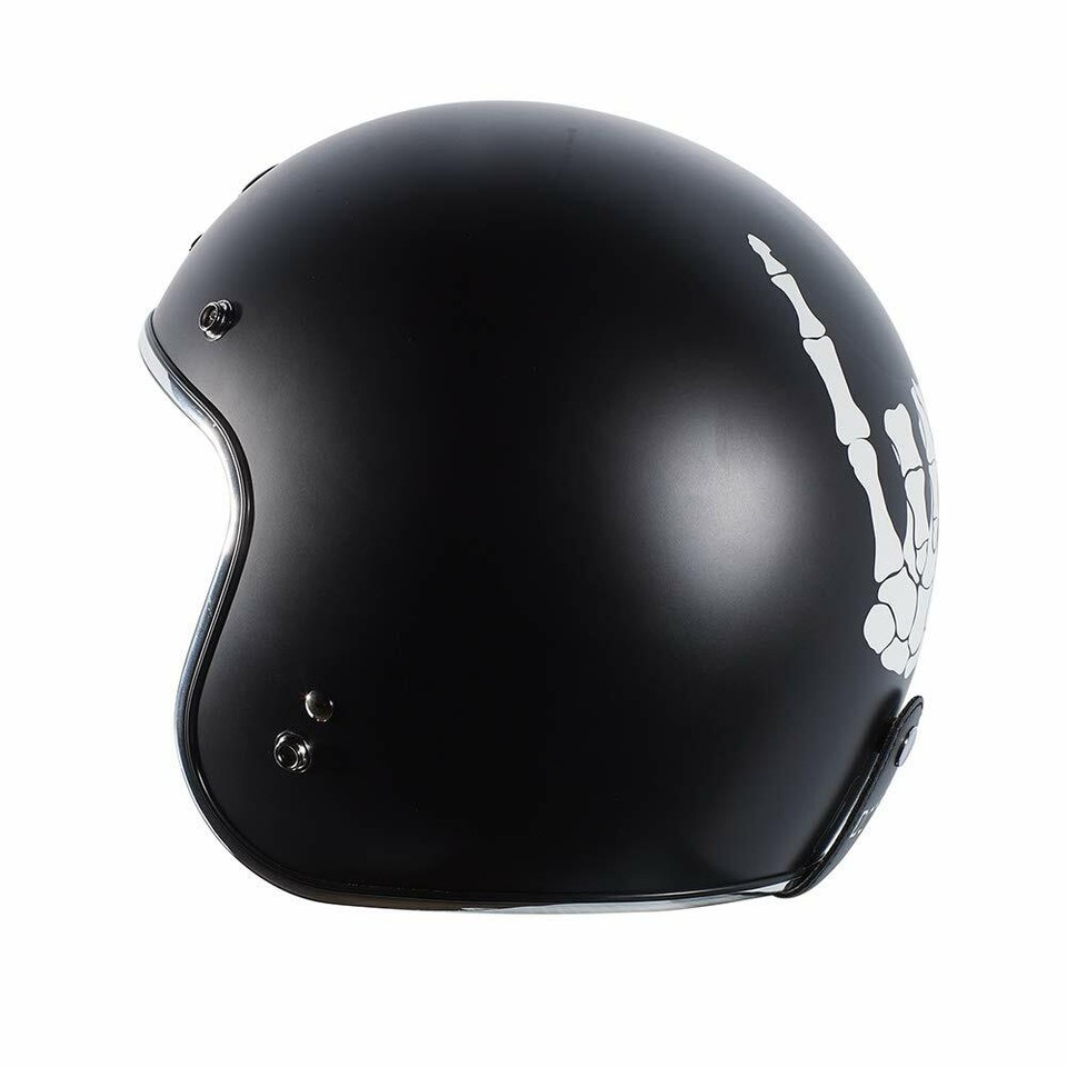 New TORC T50 Open Face 3/4 Motorcycle Helmet DOT Cafe Racer Retro ...