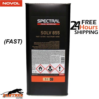 Novol SPECTRAL SOLV 855 FAST 5L Acrylic Thinner PC | eBay UK