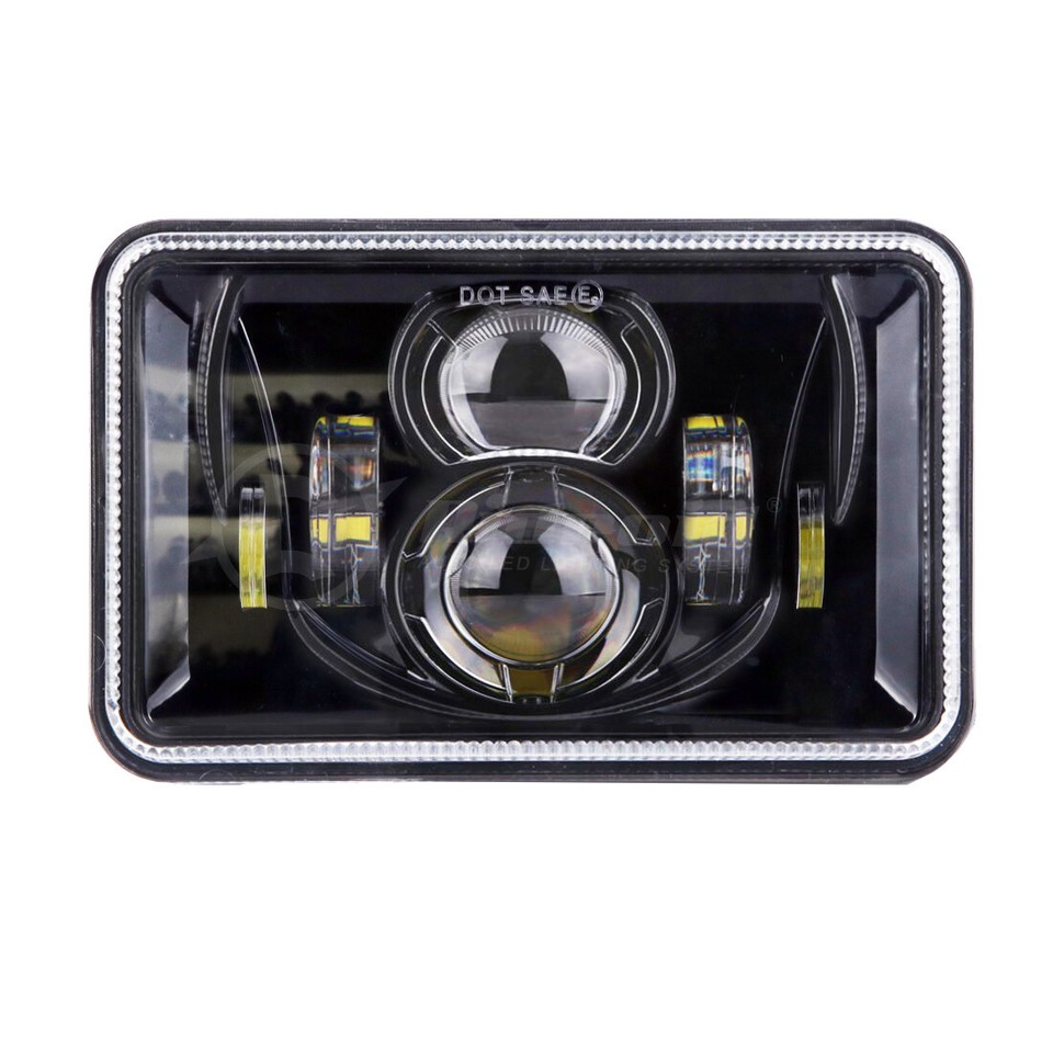 4x6" LED Headlight Hi-Lo Sealed Beam for For Honda XR250 XR250L XR650L ...