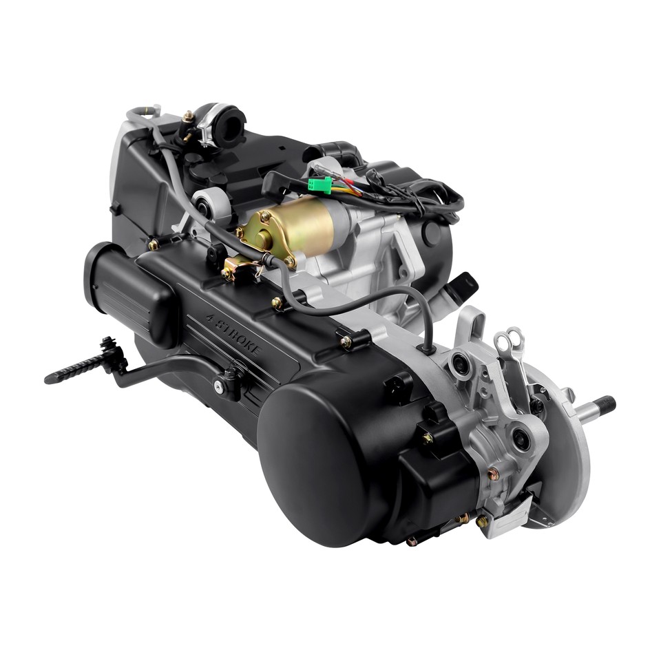 Long Case 150CC 4 Stroke Scooter Complete Engine Motor Fit For GY6 CVT ...