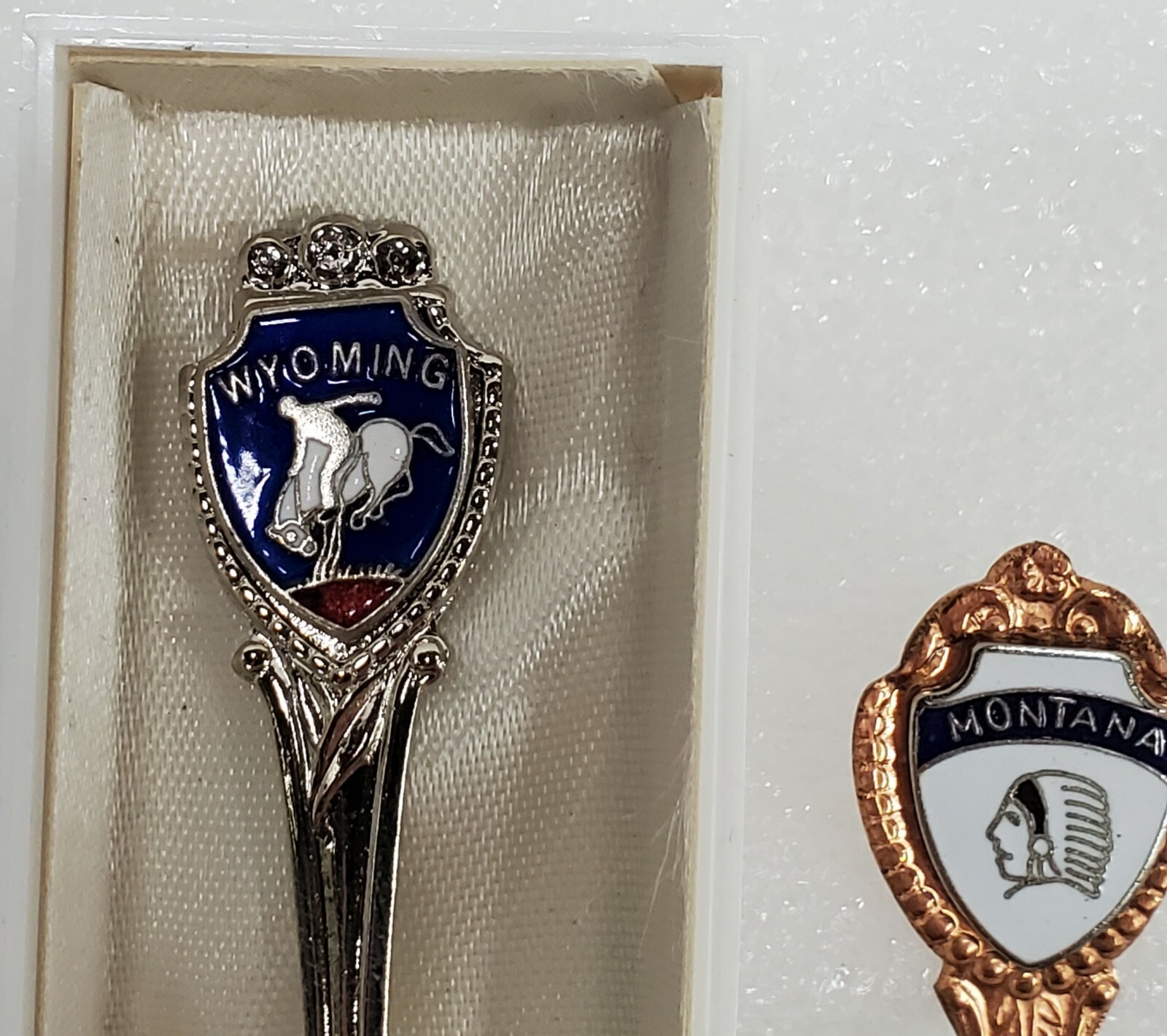 Vintage State Collectors Spoons Souvenir Travel Mini Spoons LOT OF 3 | eBay