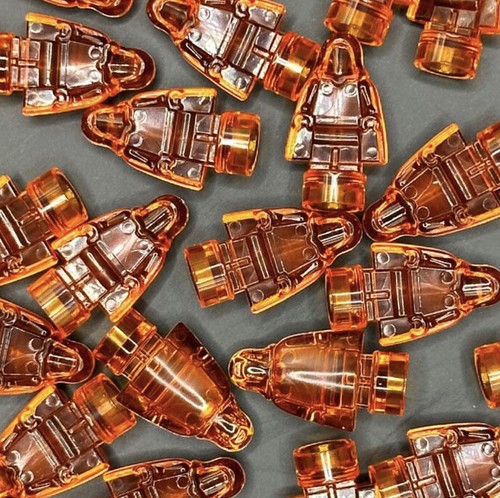 LEGO Star Wars Set 75251 1 Palpatine Hologram Prototype Neon Orange | eBay