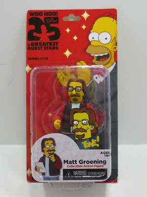 TONE RODRIGUEZ SIGNED SKETCHED Matt Groening SIMPSONS FIGURINE | eBay