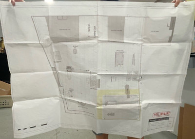 “Ad Astra” Authentic Movie Prop- Lima Project Blue prints. 48X36 | eBay