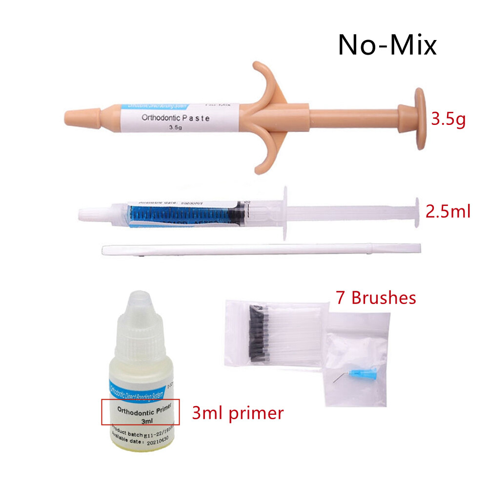 1kit Dental Orthodontic Bonding Light Cure Adhesive Curing Primer Kit ...