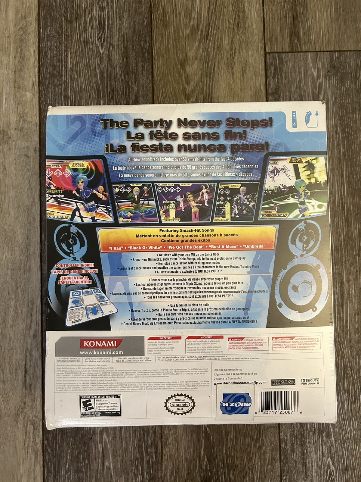 Dance Revolution: Hottest Party 2 & 3 w/ 2 MATS Lot Bundle Nintendo Wii ...