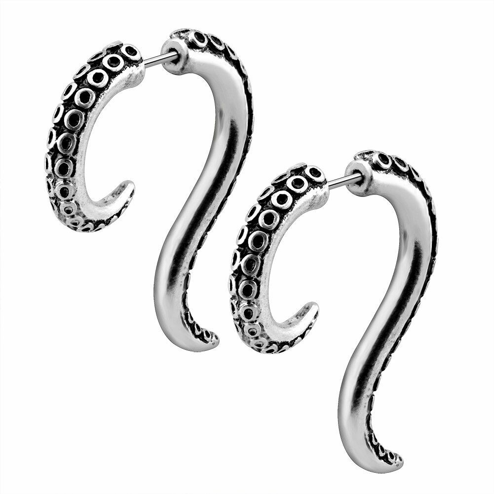 16 Gauge Spiral Earrings
