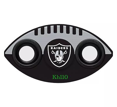 NFL Oakland Raiders Team Logo Two Way Diztracto Fidget Hand Spinner | eBay