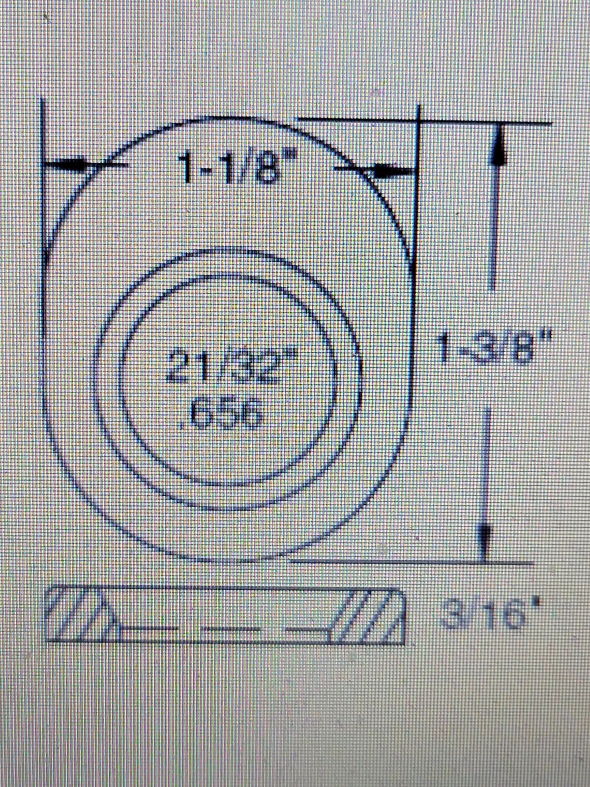 NOS Mag Wheel Washers 10 Pack ET style OFFSET Conical Tapered Hole Uni ...