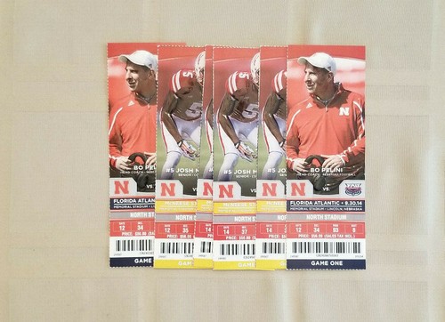 2014 NEBRASKA CORNHUSKER FOOTBALL TICKET STUBS | eBay
