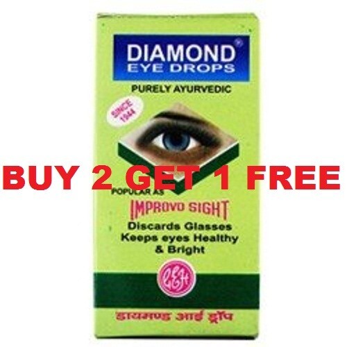 10X Diamond Eye Drops Ayurvedic For Healthy Eyes & Clear Vision FREE ...
